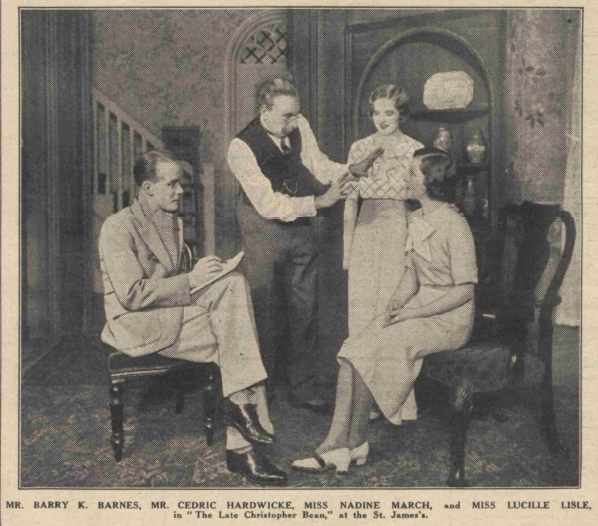 the-late-christopher-bean – Forgotten Australian Actors